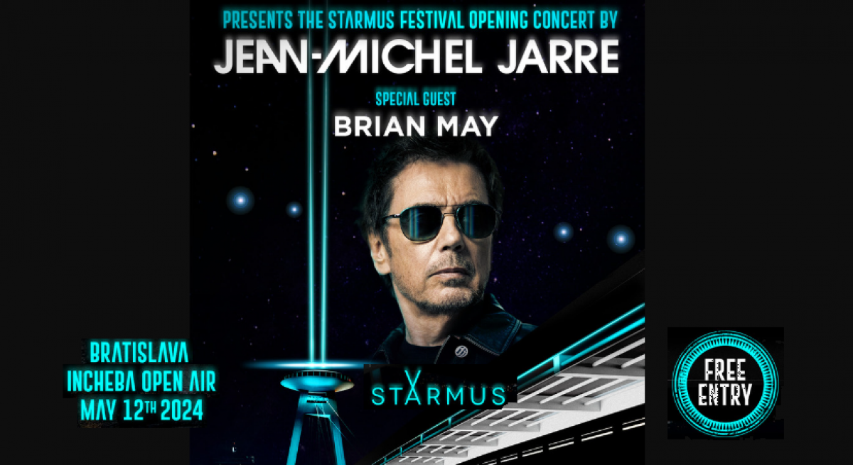 Jean-Michel Jarre - STARMUS - BRIDGE FROM THE FUTURE - LIVE FROM BRATISLAVA
